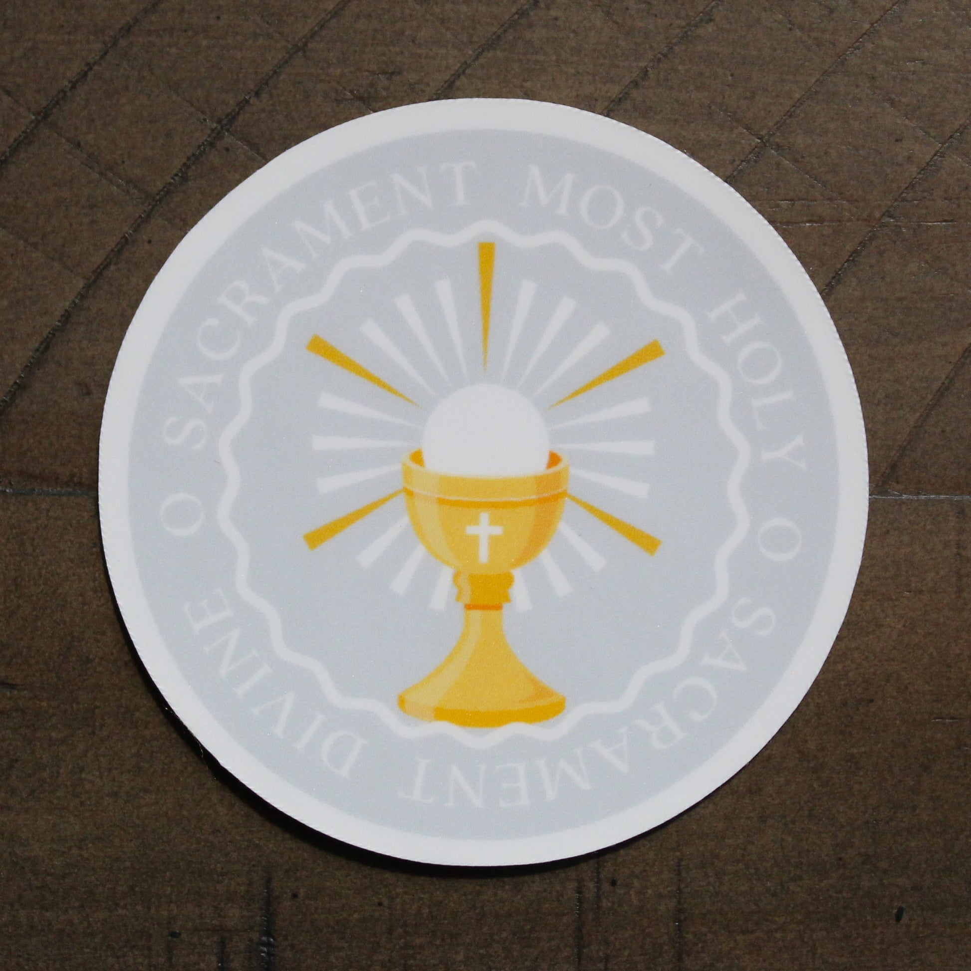 O Sacrament Most Holy - Gray – Humble Threads